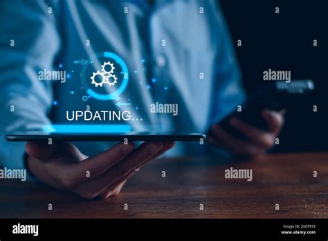 operating system upgrade concept installation app and software update process modernize user