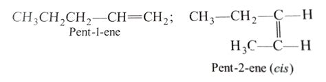 Cis And Trans Isomers Of Pent 2 Ene