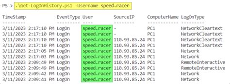 Get User Login History In Windows With Powershell Theitbros