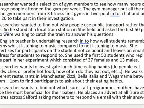 Sampling Techniques Teaching Resources