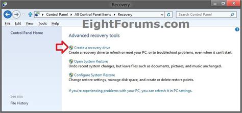 System Repair Disc Create In Windows 8 Windows 8 Help Forums