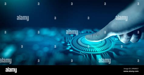 Fingerprint Scan Provides Access With Biometrics Identification