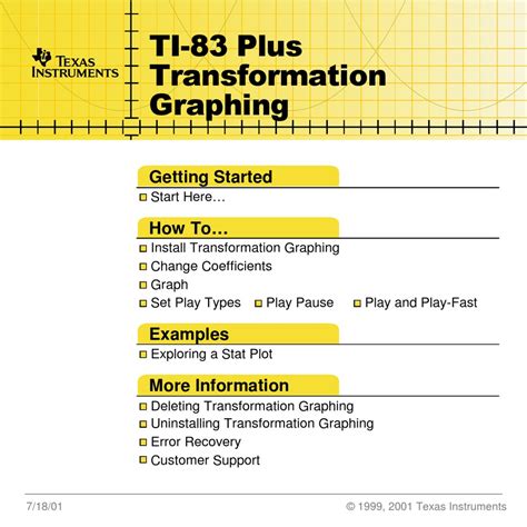 TEXAS INSTRUMENTS TI 83 PLUS MANUAL BOOK Pdf Download ManualsLib