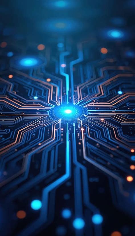 Digital Computer Network Connection Lines Stock Illustrations 48460