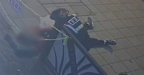 의식 잃고 쓰러진 외국인 순찰 중인 경찰관이 구조