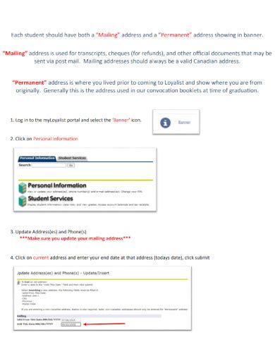 Mailing Address Examples To Download Mailing Address Examples To Download
