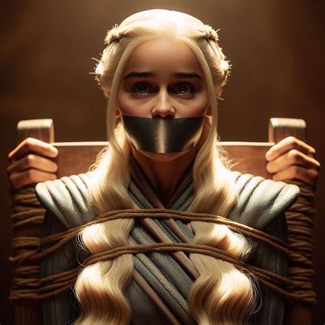 Daenerys Targearyen Bound And Tape Gagged By Aibondagegags On Deviantart