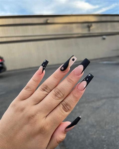 33 Best Yin Yang Nail Ideas Acrylic Yin Yang Ballerina Nails I Take