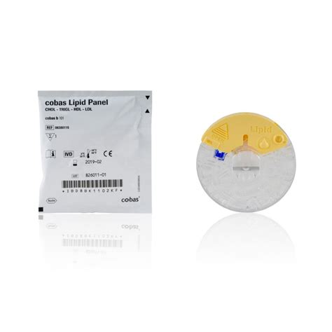 Cobas B 101 Lipid Panel Blue Care