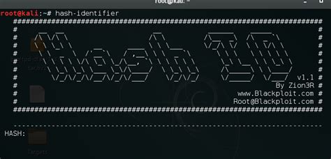 Identifying Hashes Hash Identifier