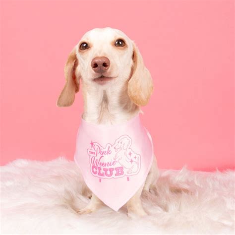 Pink Weenie Club Dachshund Collection Bean Goods
