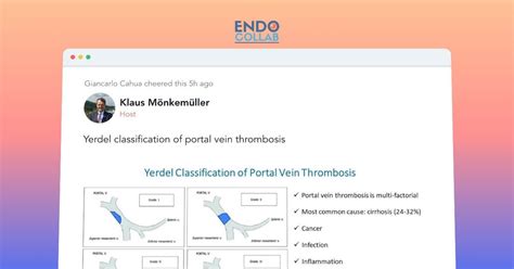 Yerdel Classification Of Portal Vein Thrombosis Endocollab