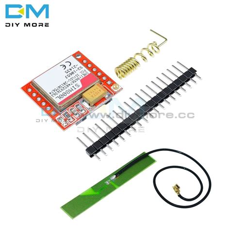 Equipement électrique Fournitures Mini Sim800l Gprs Gsm Module Avec