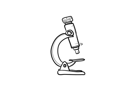 Doodle Microscope Graphic By Devita Ayu Silvianingtyas · Creative Fabrica