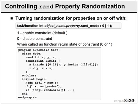 记录一些随机约束的控制方法 Csdn博客 记录一些随机约束的控制方法 Csdn博客