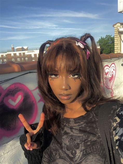 Jayy🧝🏽‍♀️ Aesthetic Hair Hairstyles For Thin Hair Y2k Hairstyles