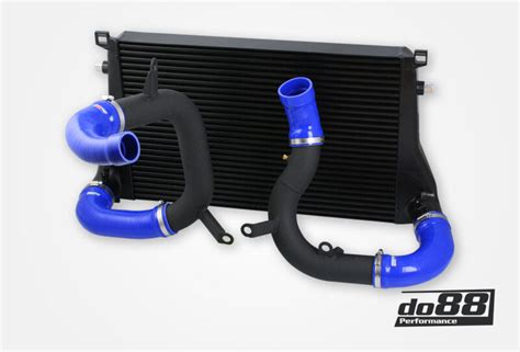Do88 Vag 18t20t Mqb Bigpack Intercooler Kit Wblue Hoses New