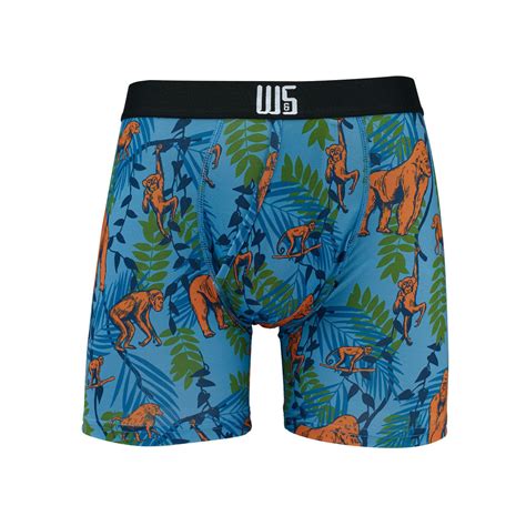 Warriors And Scholars Boxer Brief 2 Pack Warriorfit Moisture Wicking Fabric