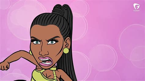 Nicki Minaj As A Cartoon Zoe Rose 🌻 Day 29 Nicki Minaj 🐍