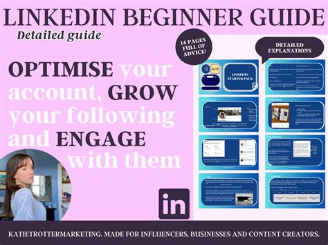 linkedin beginner guide digital download optimise your profile grow your followers engage