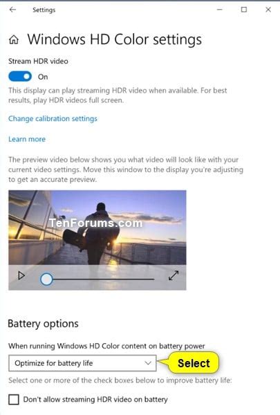 Optimize Battery Life On Windows 10 Pc Tutorials