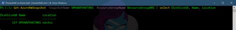 Powershell Ile Azure Yonetimi Iaas Part 8 Snapshot Kullanarak Vm Olusturmak Baki Onur