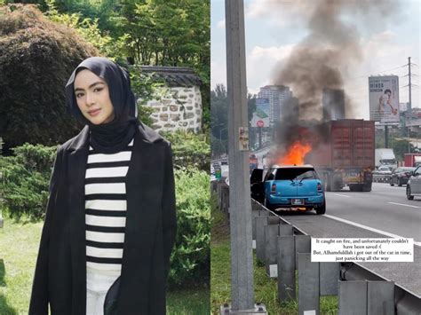 Kereta Mini Cooper Erysha Emyra Rentung Dijilat Api Missmynah