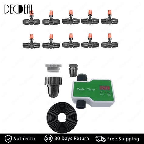 Lcd Screen Garden Irrigation Control Device Auto Water Saving Irrigation Controller Digital