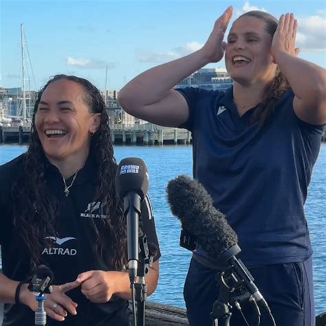 Ilona Maher Shows Off Her Kiwi Slang Alongside Black Ferns Star Portia