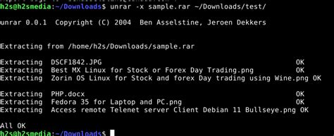 How To Install Unrar Debian 11 Bullseye Or 10 Buster Linux Linuxshout
