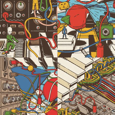 Analog Synth Illustrations On Behance