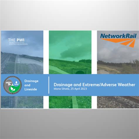 PWI Lunch Learn Drainage Systems And Extreme Adverse Weather The PWI