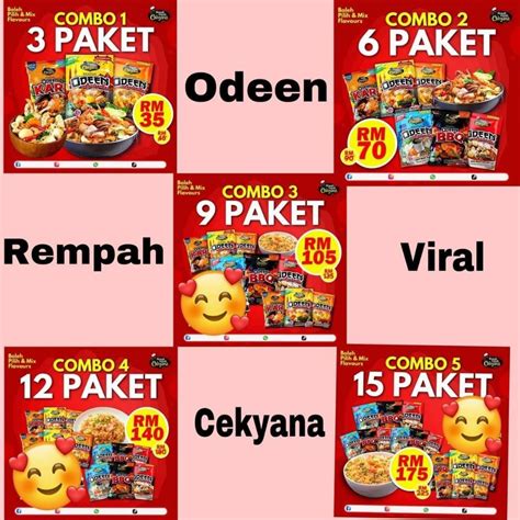 Odeen Rempah Food And Drinks Packaged And Instant Food On Carousell