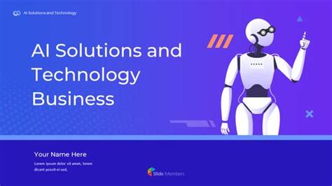AI Solutions And Technology Company Presentation Ppt