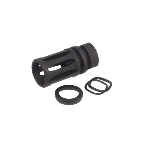 Guns Modify Steel Cnc Hk Style Flash Hider For 14mm Gm0591 18 Airsoft