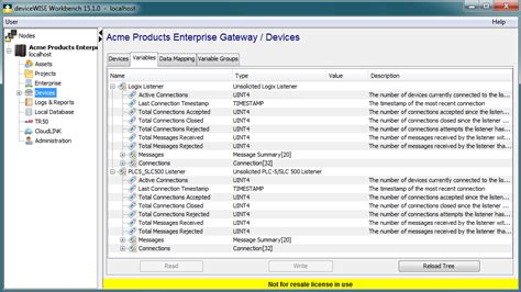 Using The Variables Window To Access Rockwell Device Variables