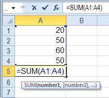 Excel Sum Formula Examples Quick Tips Videos Contextures