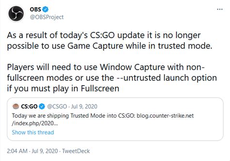 GitHub Luastoned Obs Csgo OBS Plugin To Capture CS GO With Trusted Mode Enabled