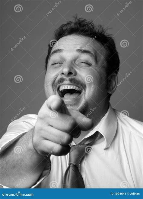 Guy Laughing At You Stock Image Image Of Workforce Contempt 1094641