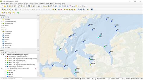 Rendering Qgis Points Show Up For One Fieldvalue But Not Another Geographic Information