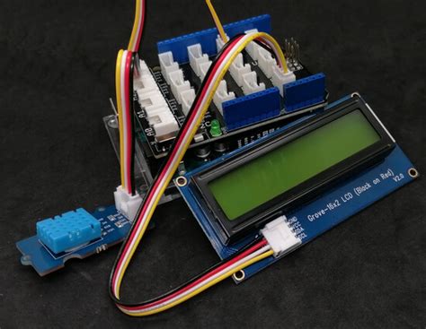 Duino Edu Dht11 Sensor And Lcd Display Technik Blog
