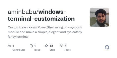 Github Aminbabuwindows Terminal Customization Customize Windows