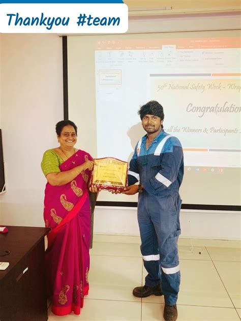 Prudhvi Charan T On Linkedin Event 50thnationalsafetycampaign