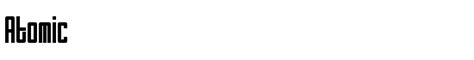 Atomic Font FontZone Net