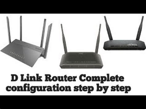 How To Configure Dlink Router YouTube