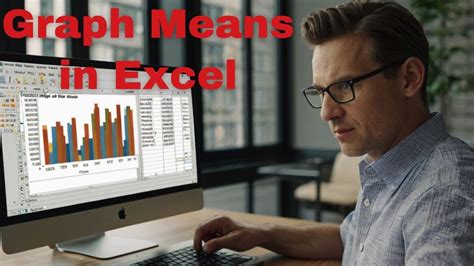 Graphing MEANS AND STANDARD DEVIATION In Excel Visualize Data YouTube