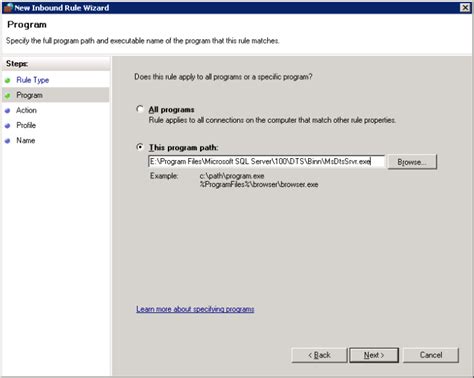 Configure Windows Firewall For Ssis In Windows Server 2008 R2