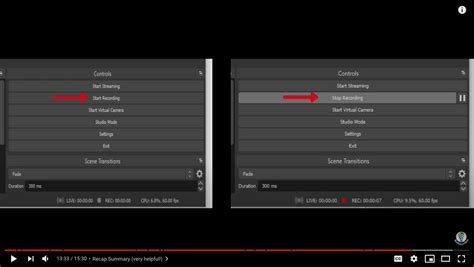 Start Stop Recording In OBS Regier Education Inc