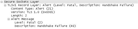 Java SSL FATAL ERROR Handshake Failure Stack Overflow
