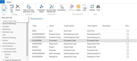 Microsoft Dynamics Nav Dimensions Overview Andrei Lungu